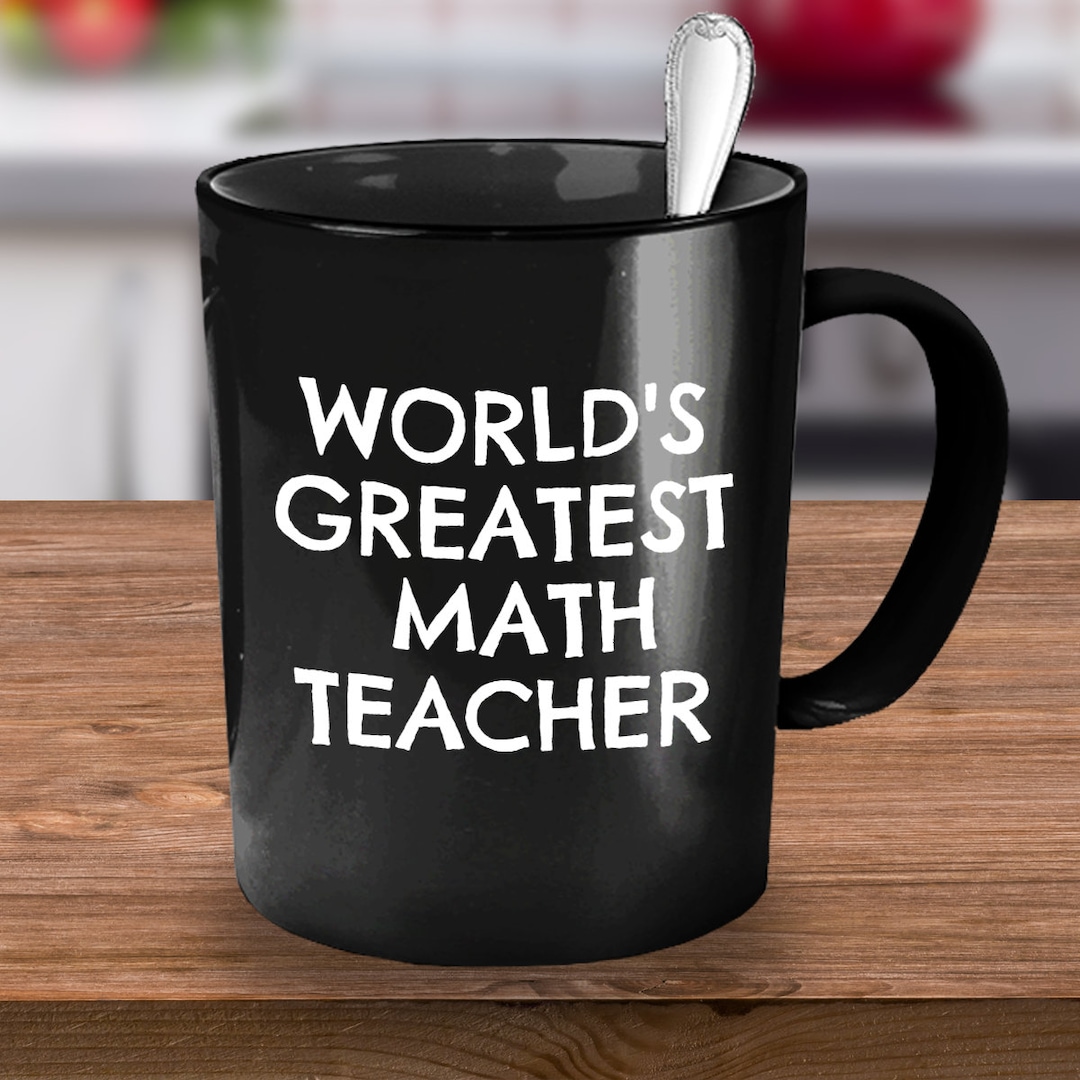 Math Teacher Mug, Best Math Teacher, Math Teacher Coffee Cup, Gift Idea ...