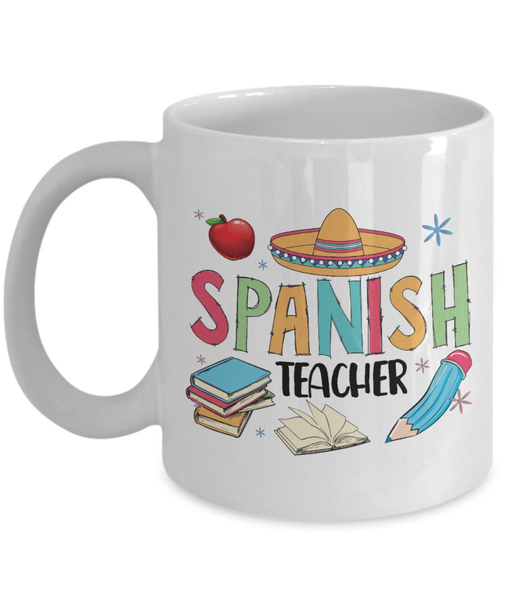Spanish Teacher Gift, Spanish Teacher, Maestra Gift, Maestra Mug ...