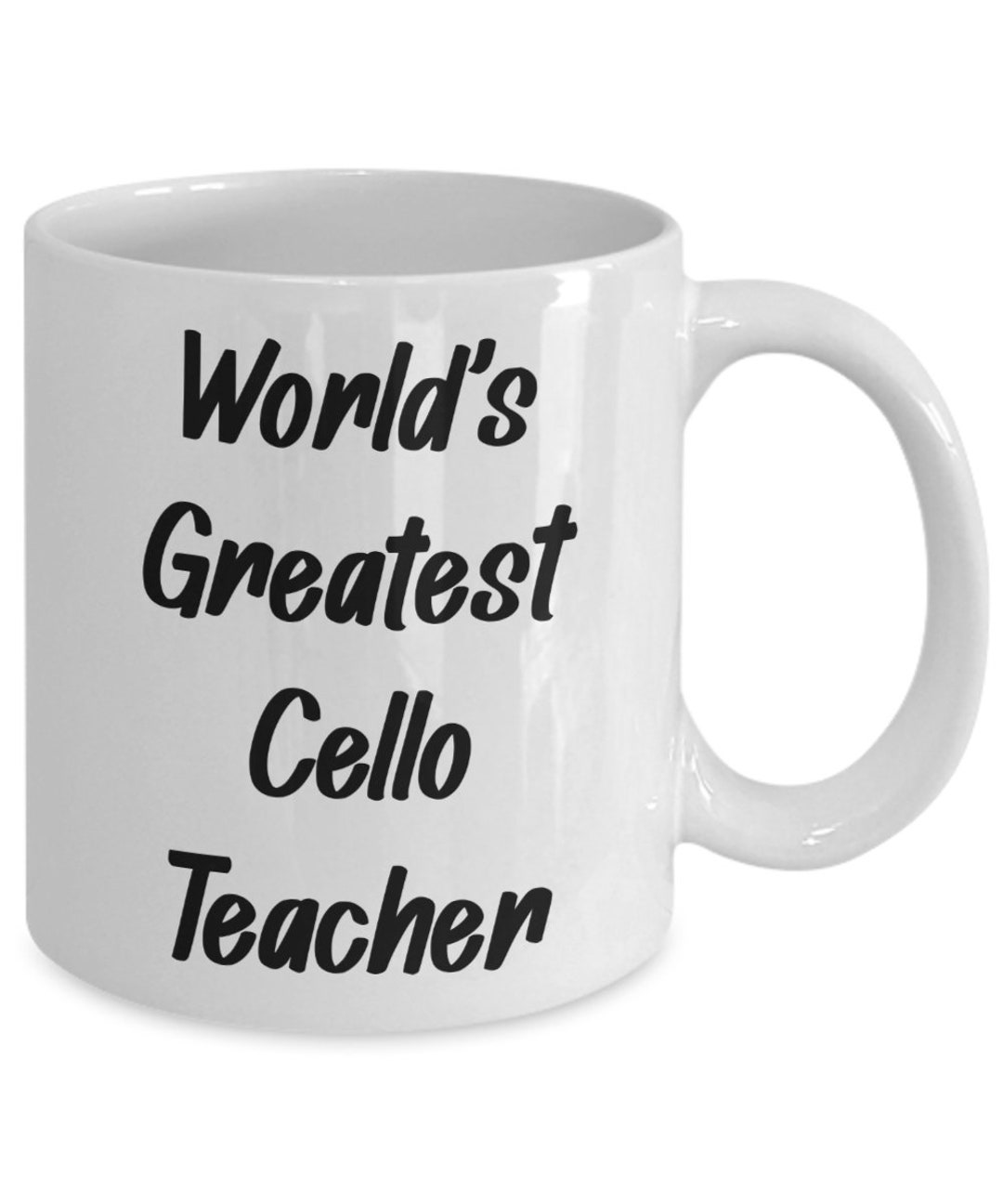 Cello Teacher Mug Cello Teacher Coffee Cup Gift Idea Cello - Etsy