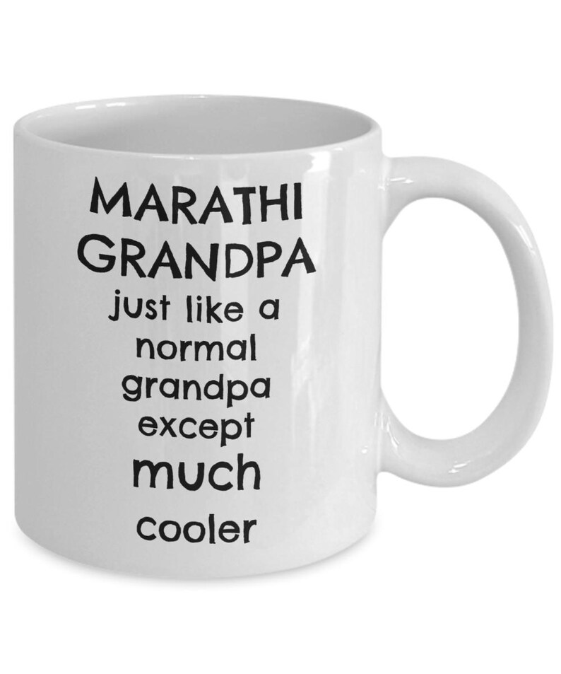 Marathi Grandfather, Indian Grandpa Grandfather Gift, Marathi Gift ...
