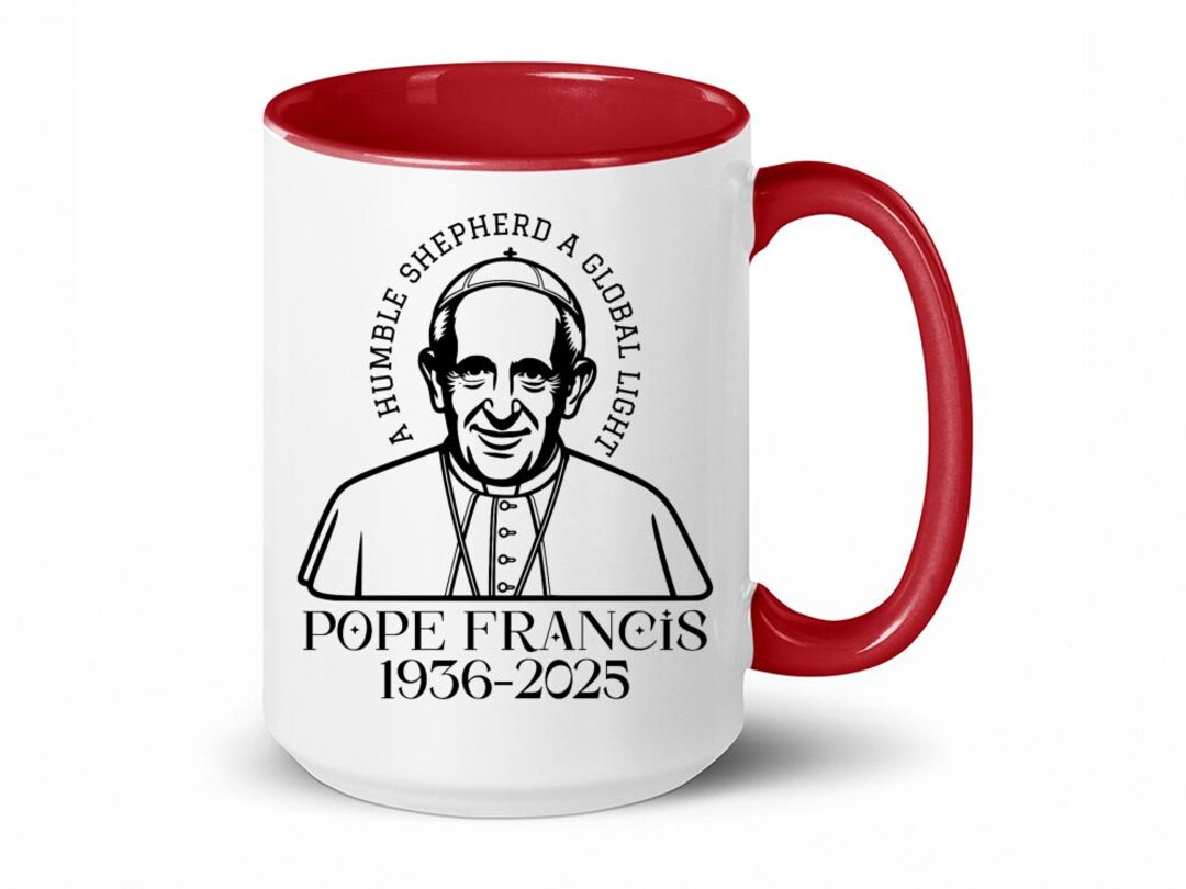 Pope Francis Gifts, RIP Pope Francis, Pope Francis Memorial, Catholic ...