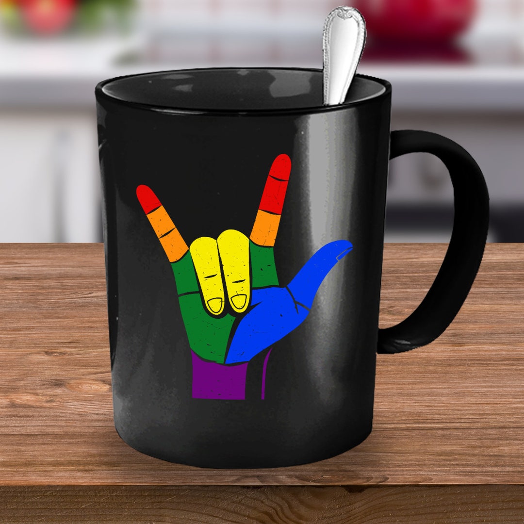 ASL Gifts, Sign Language Mug, ASL, ASL Mug, Sign Language Gift, Funny ...