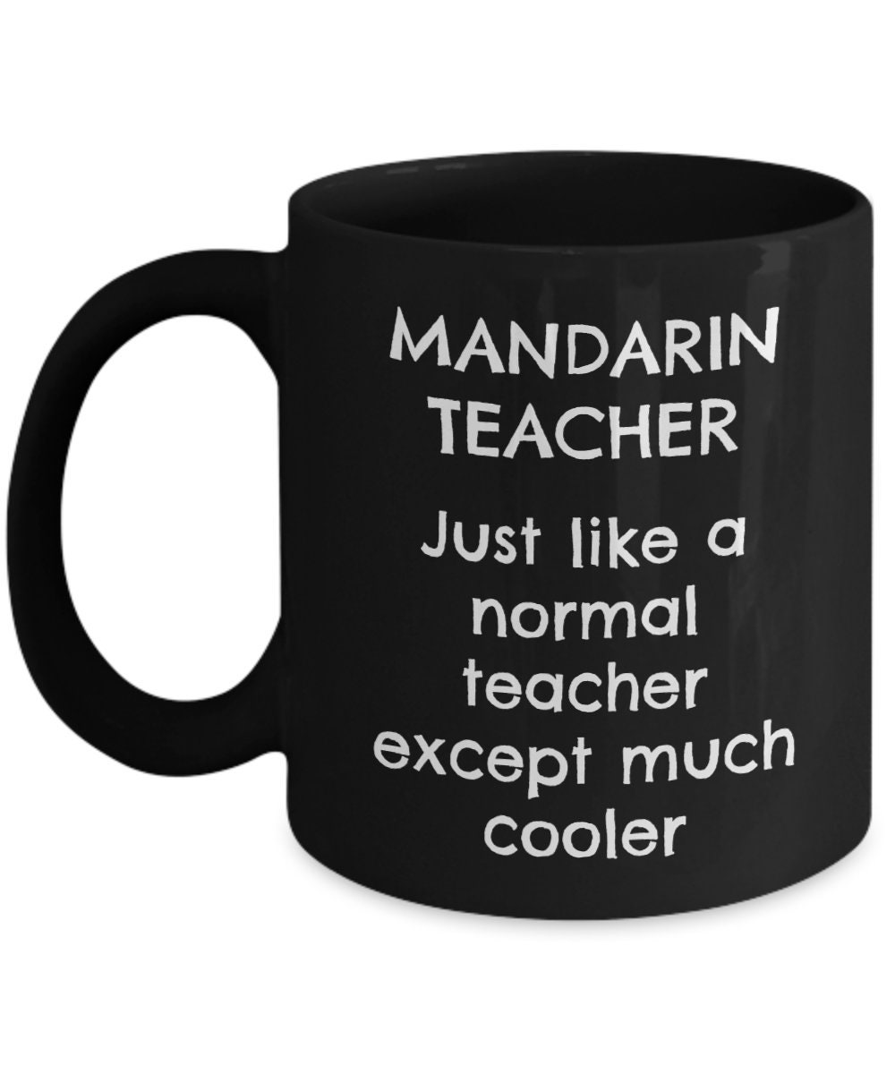 Mandarin Teacher, Mandarin Teacher Gift, Mandarin Teacher Gifts ...