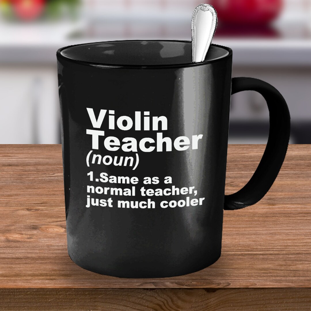 Violin Gifts, Violin, Violin Teacher Gift, Violin Mug, Violin Practice ...