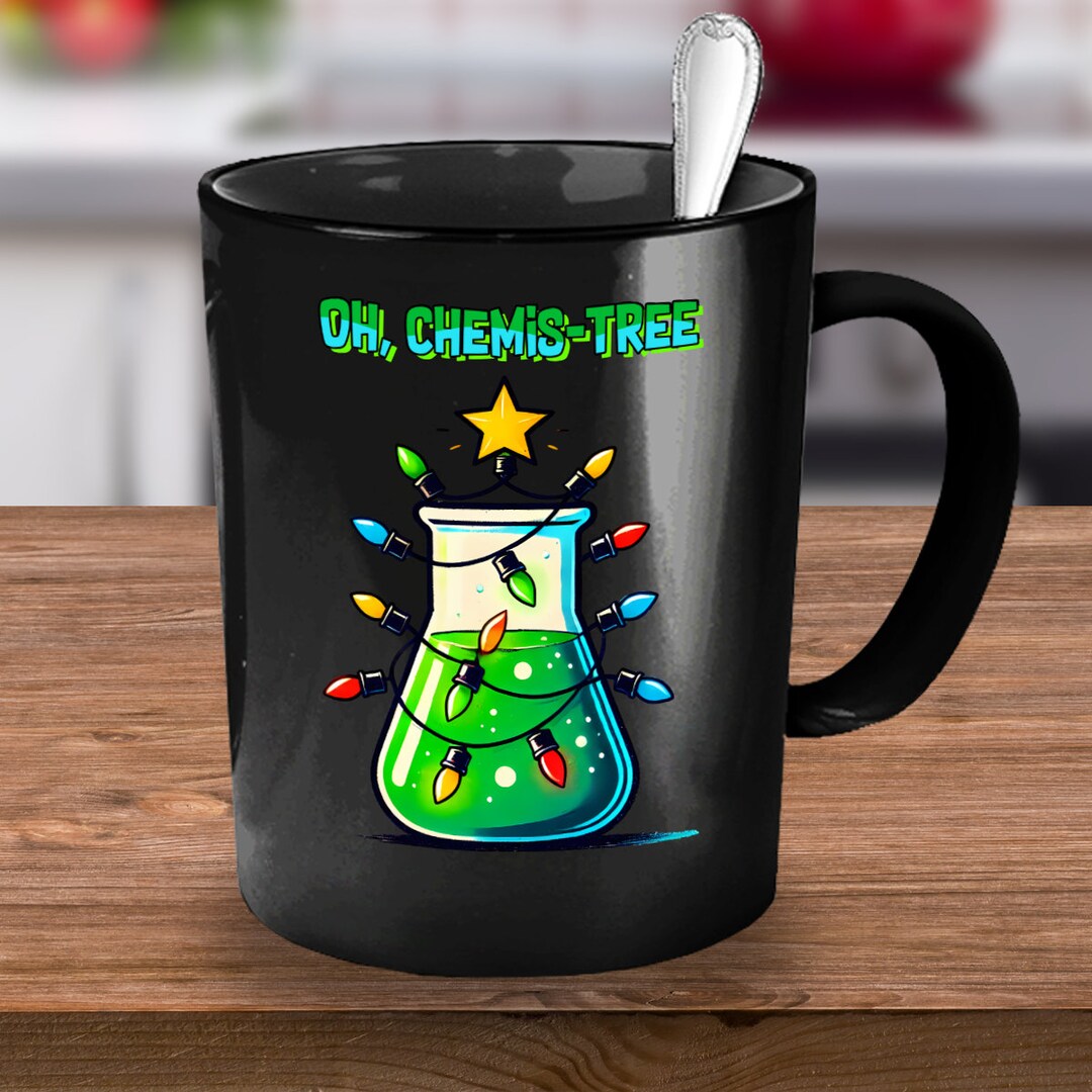 Chemistry Teacher Gift, Oh Chemis-tree, Chemistry Christmas Tree ...