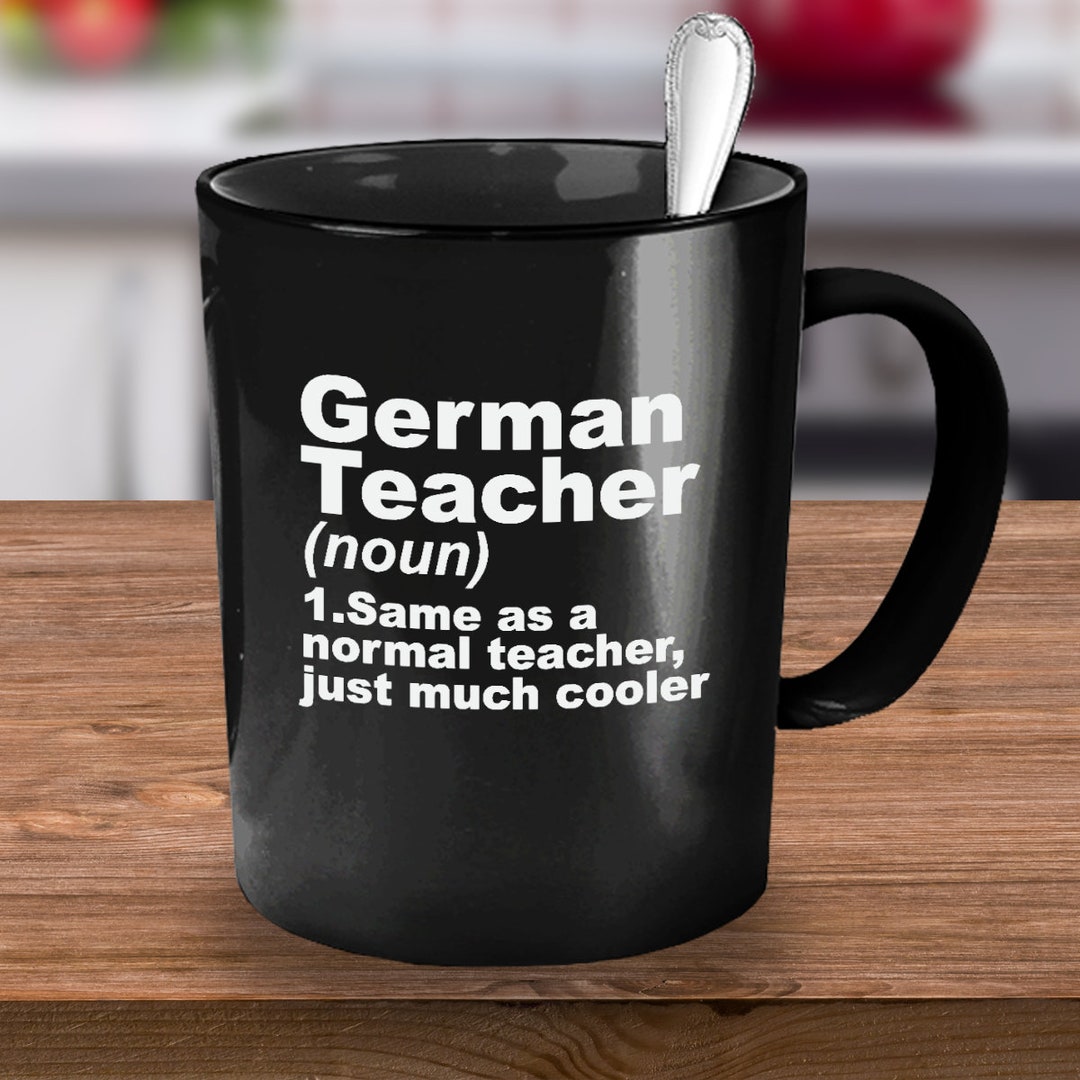 German Teacher, German Teacher Gift, German Teacher Gifts, German ...