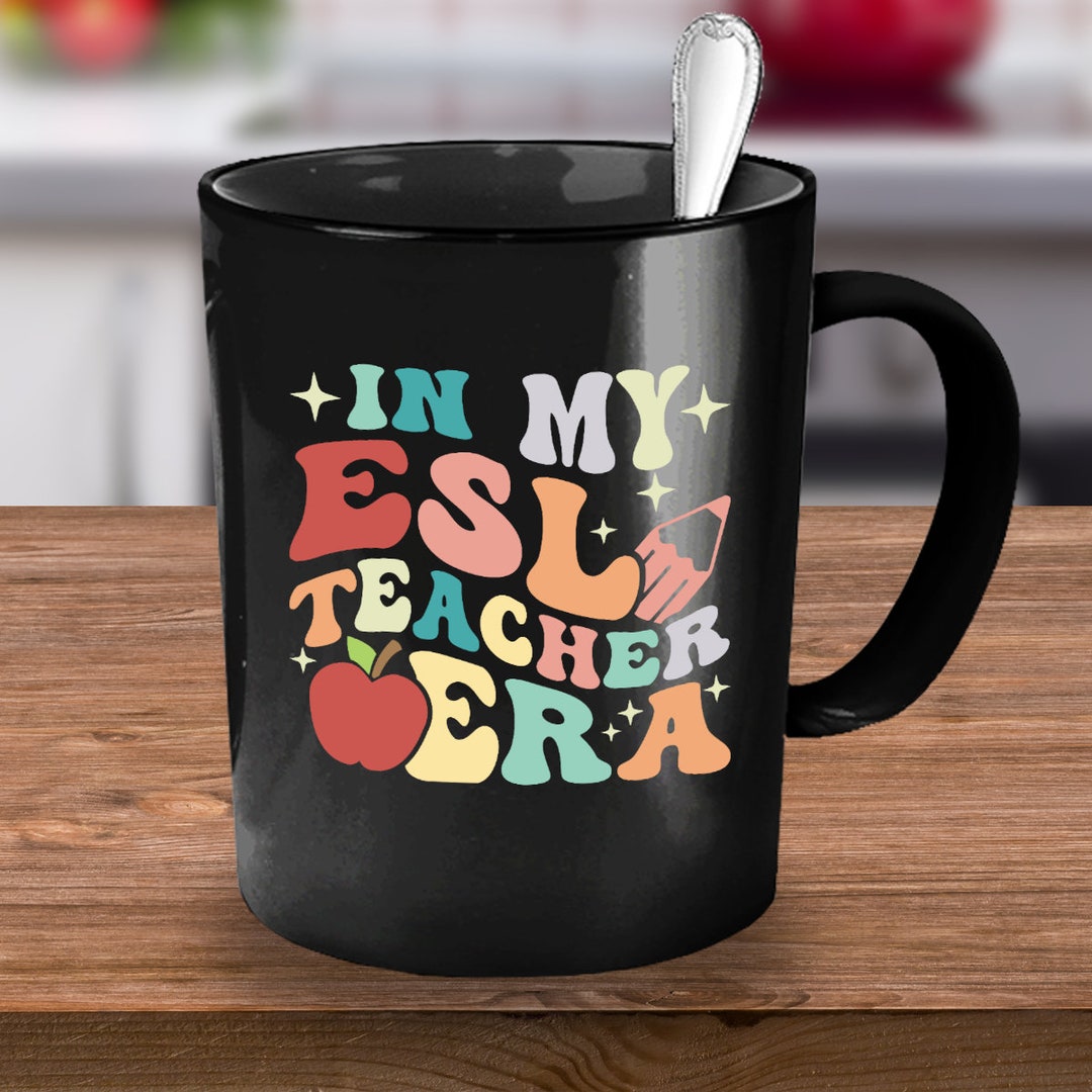 ESL Teacher Gift, Multilingual, Multilingual Mug, Multilingual Teacher ...