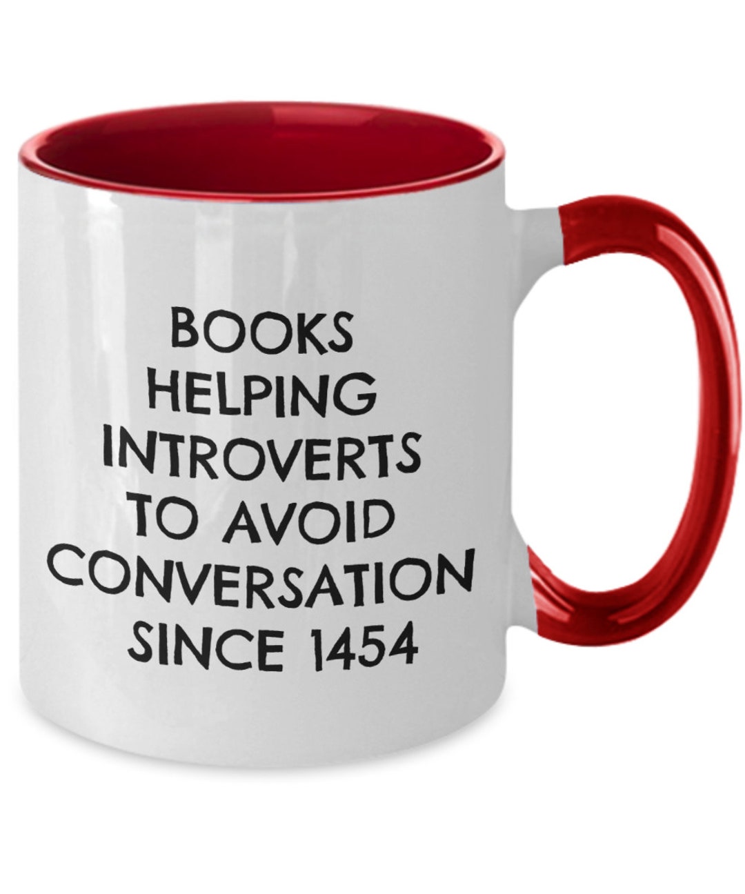 Books Helping Introverts Avoid Conversation Since 1454, Introvert Gift ...