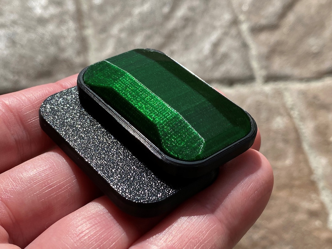 Fidget Slider (gemstone) 3-click / Haptic Slider / Fidget Clicker ...