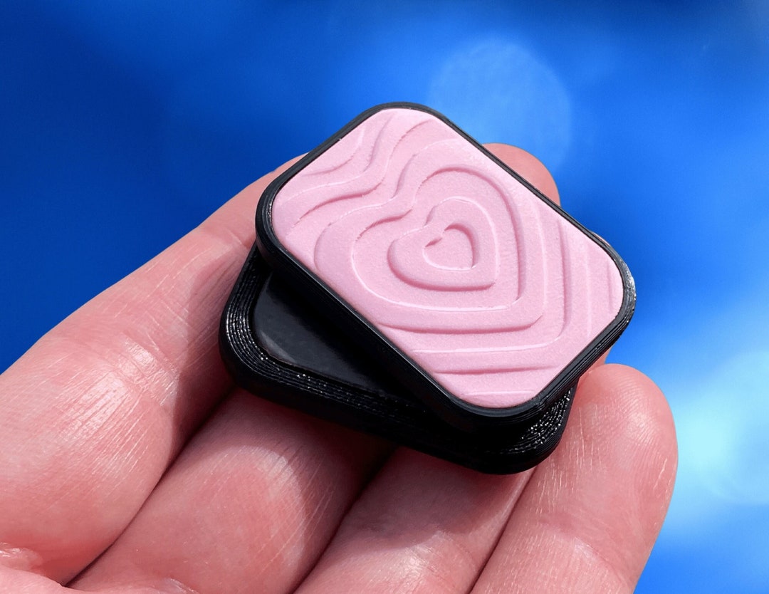 Fidget Slider (hearts) 2-click / Haptic Slider / Fidget Clicker ...