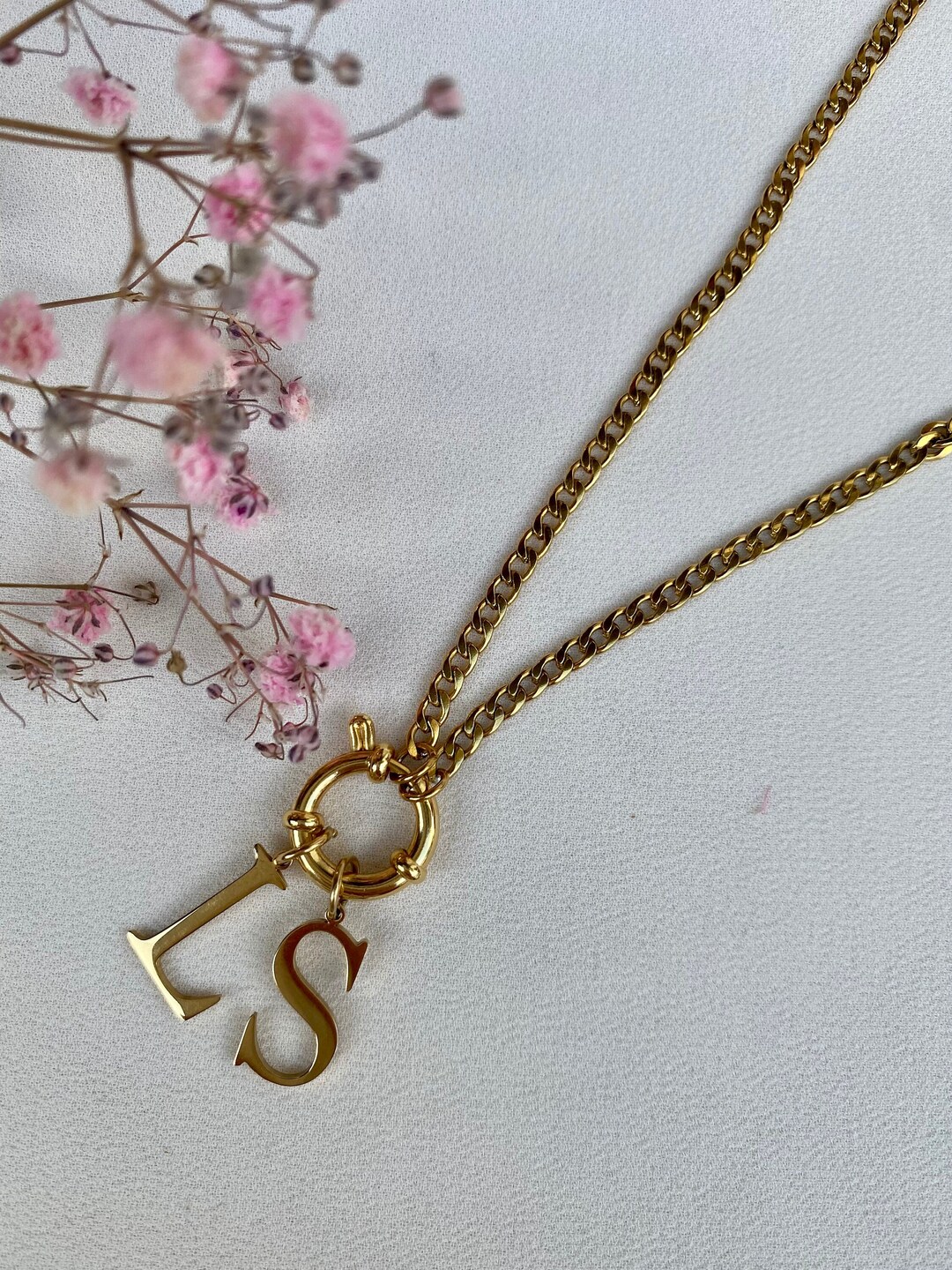 Jewelry, Chain, Necklace, Gift, Gift Idea, Letters, Letter Chain ...