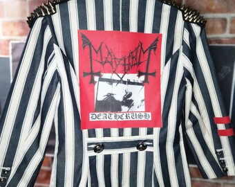 Metal Punk Blazer - Etsy