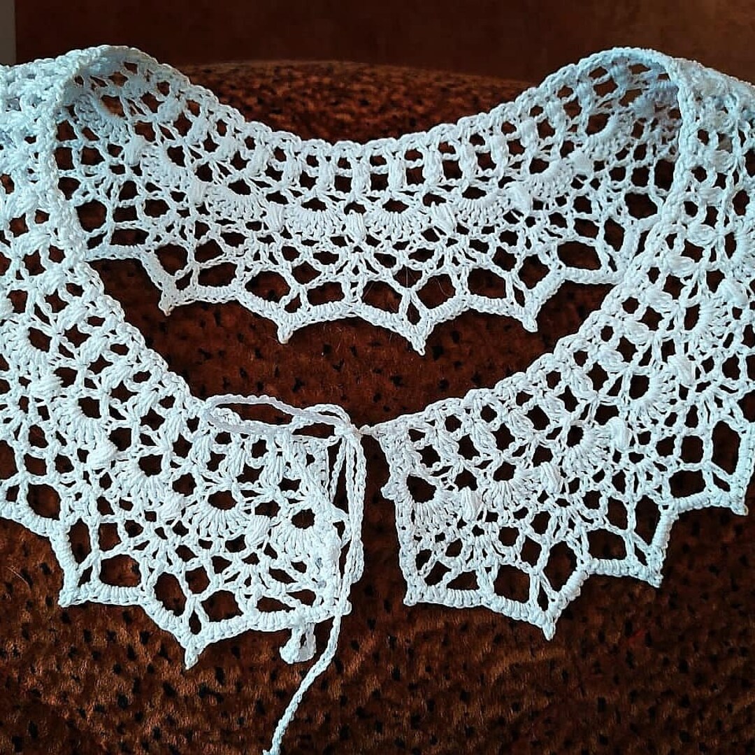 Crochet Collar - Etsy
