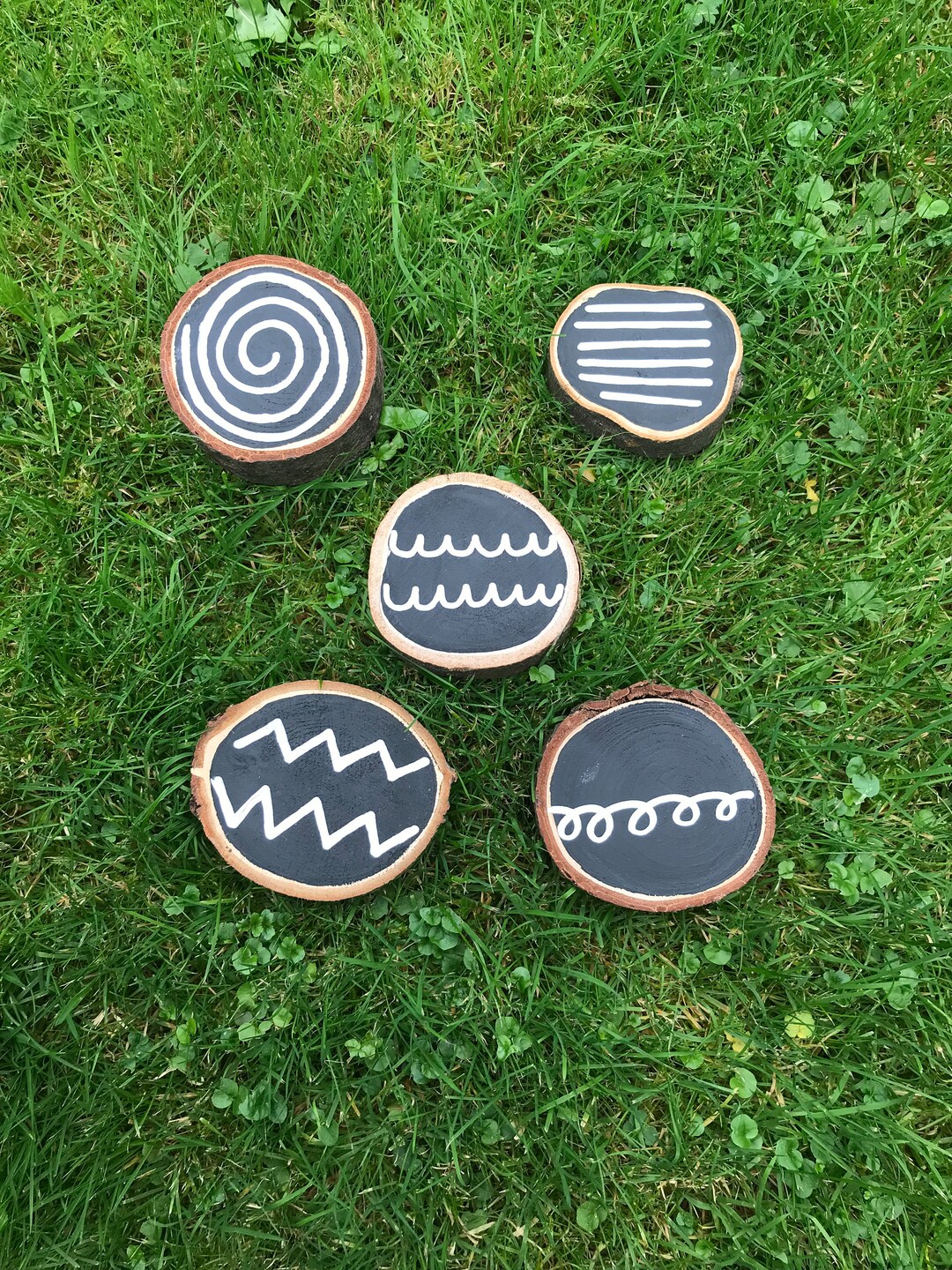 Mark Making Log Slices Early Years Nursery Reception EYFS - Etsy