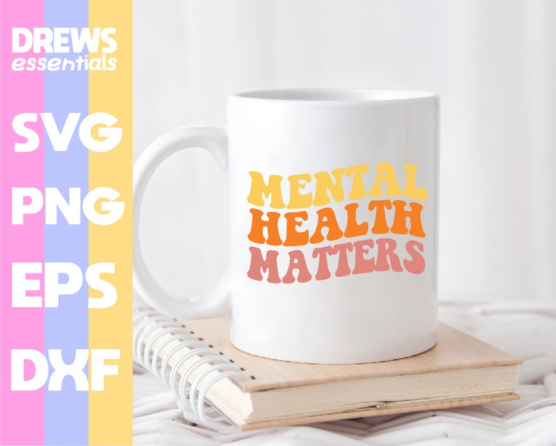 Mental Health Matters Svg Mental Health Retro Svg Design Etsy