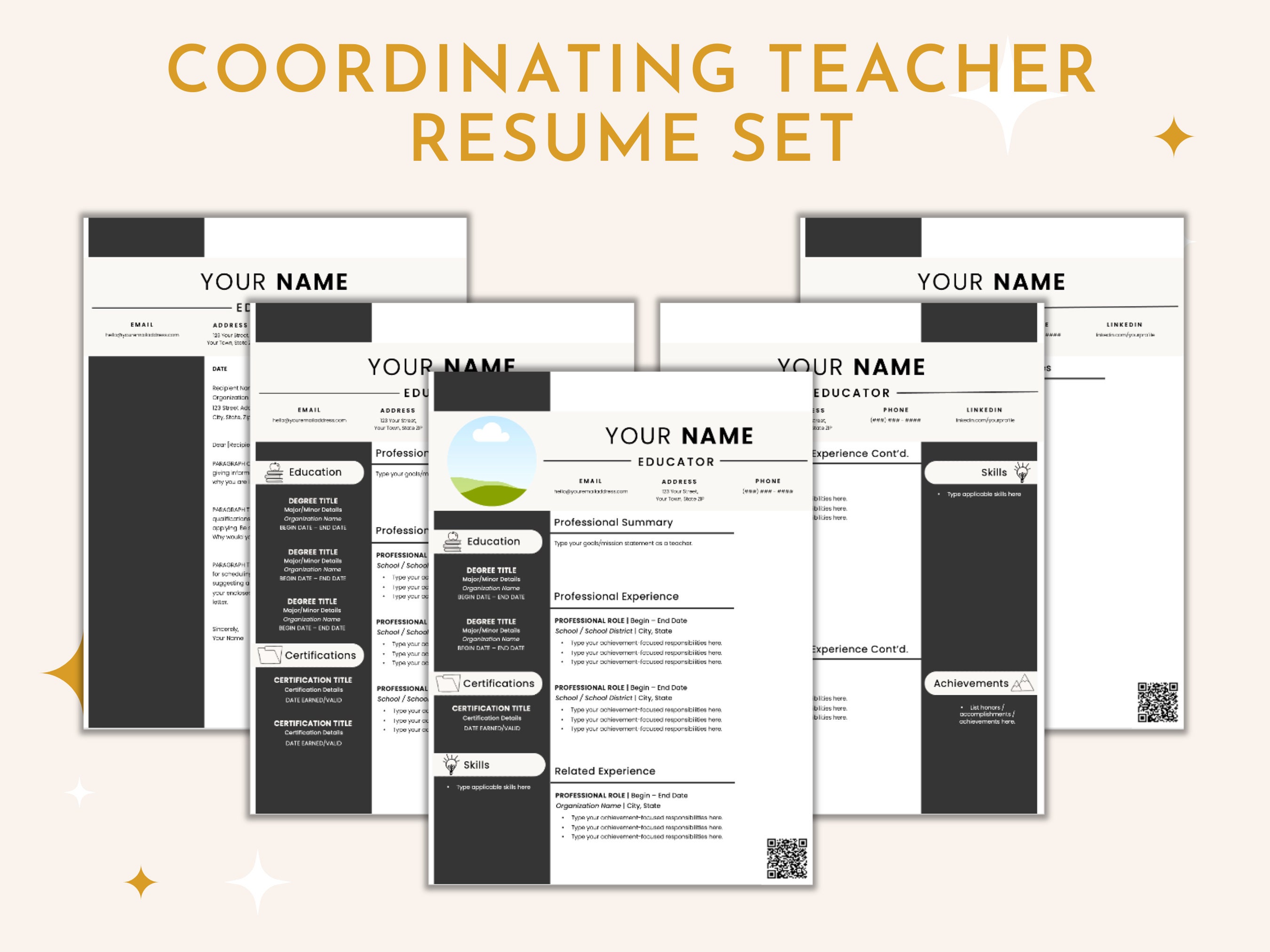 Boho | Digital Teaching Portfolio Bundle - Teacher Portfolio Google ...
