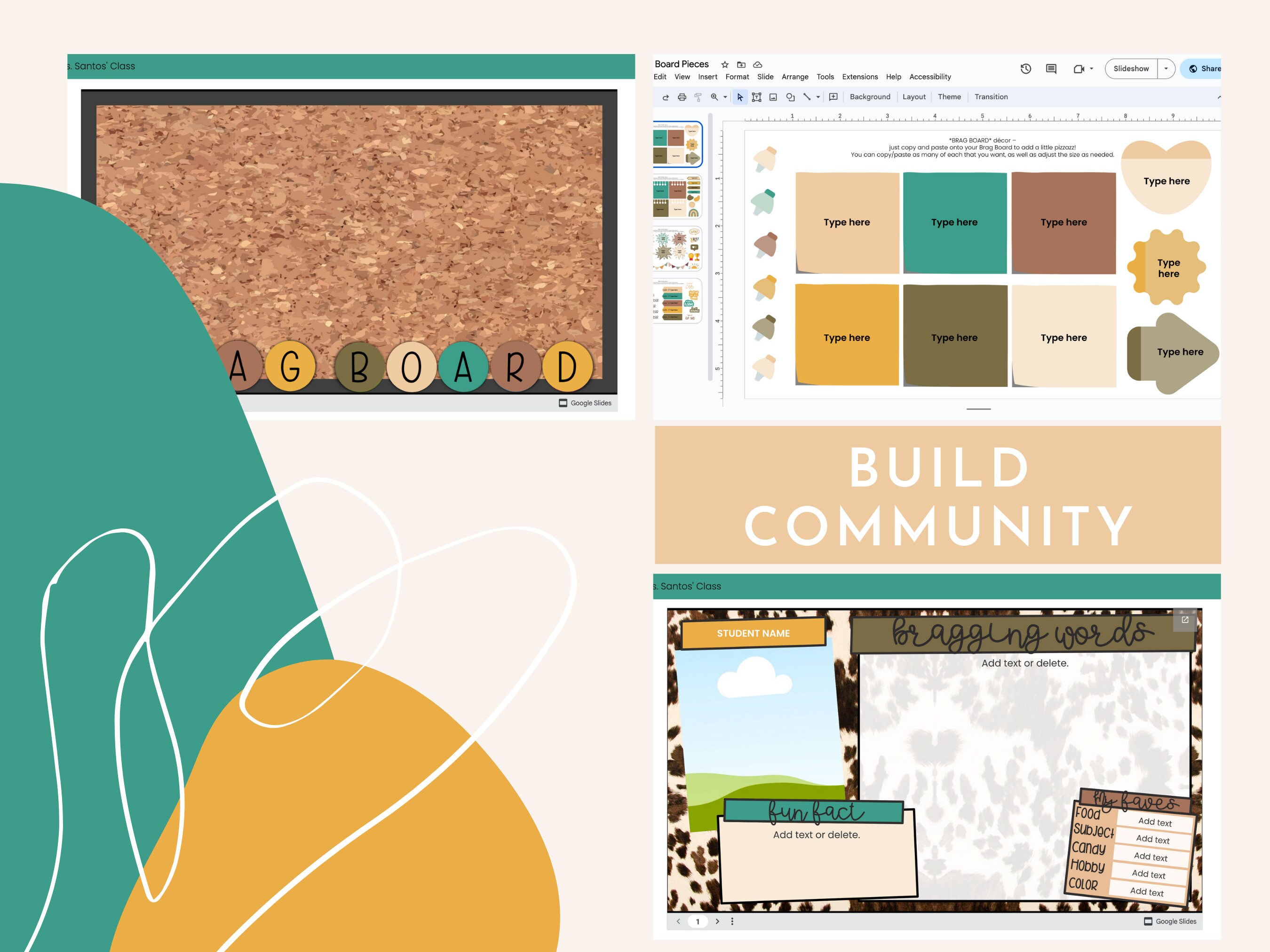 Western Classroom Google Site Template | Digital Class Hub - Etsy