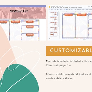 12 MONTH Site Bundle - Class Hub Website | Classroom Google Site ...