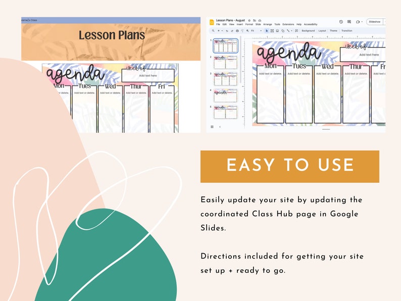 12 MONTH Site Bundle - Class Hub Website | Classroom Google Site ...