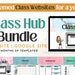 12 MONTH Site Bundle - Class Hub Website | Classroom Google Site ...