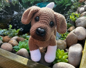 Crochet Pattern for Staffordshire Bull Terrier American - Etsy