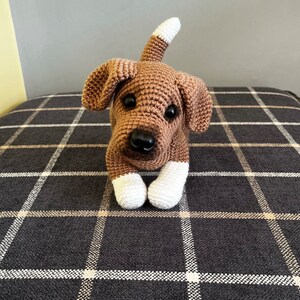 Staffordshire Bull Terrier Crochet Pattern: Amigurumi Dog (PDF Tutorial ...