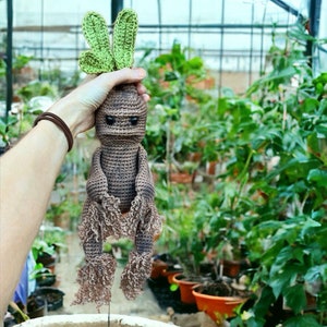Mandrake Crochet Pattern. PDF Tutorial. Realistic. Amigurumi. Mandrake ...