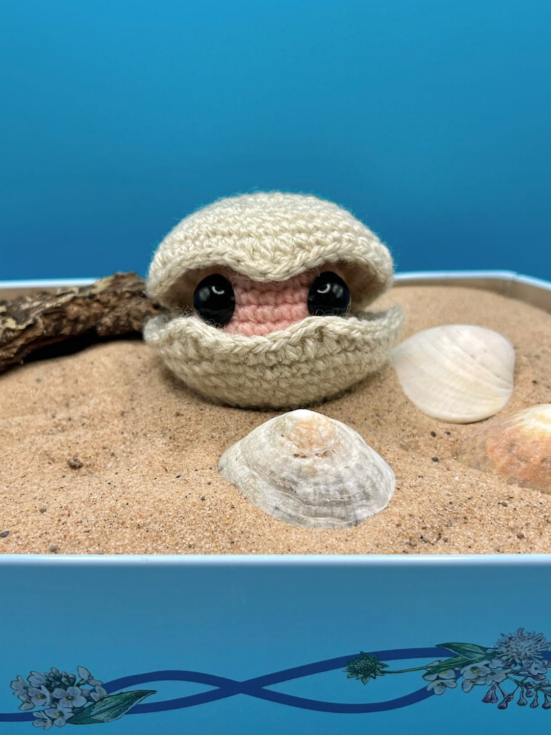 Clam Crochet Pattern. Oyster Crochet Pattern. Mussel Crochet Pattern ...