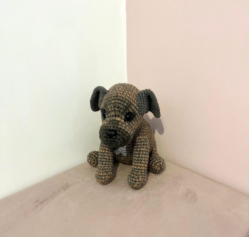 Staffordshire Bull Terrier Crochet Pattern. UK TERMINOLOGY. - Etsy
