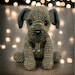 Brindle Staffie Crochet Pattern: Realistic Staffordshire Bull Terrier ...