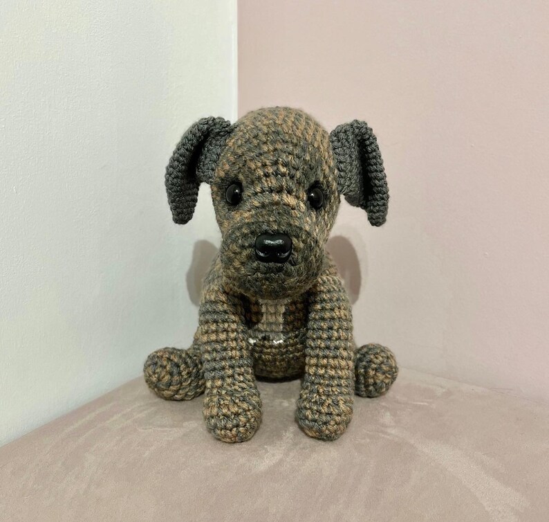 Staffordshire Bull Terrier Crochet Pattern. UK TERMINOLOGY. - Etsy