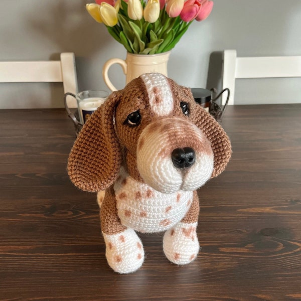 Bassett Hound Crochet Pattern - Etsy