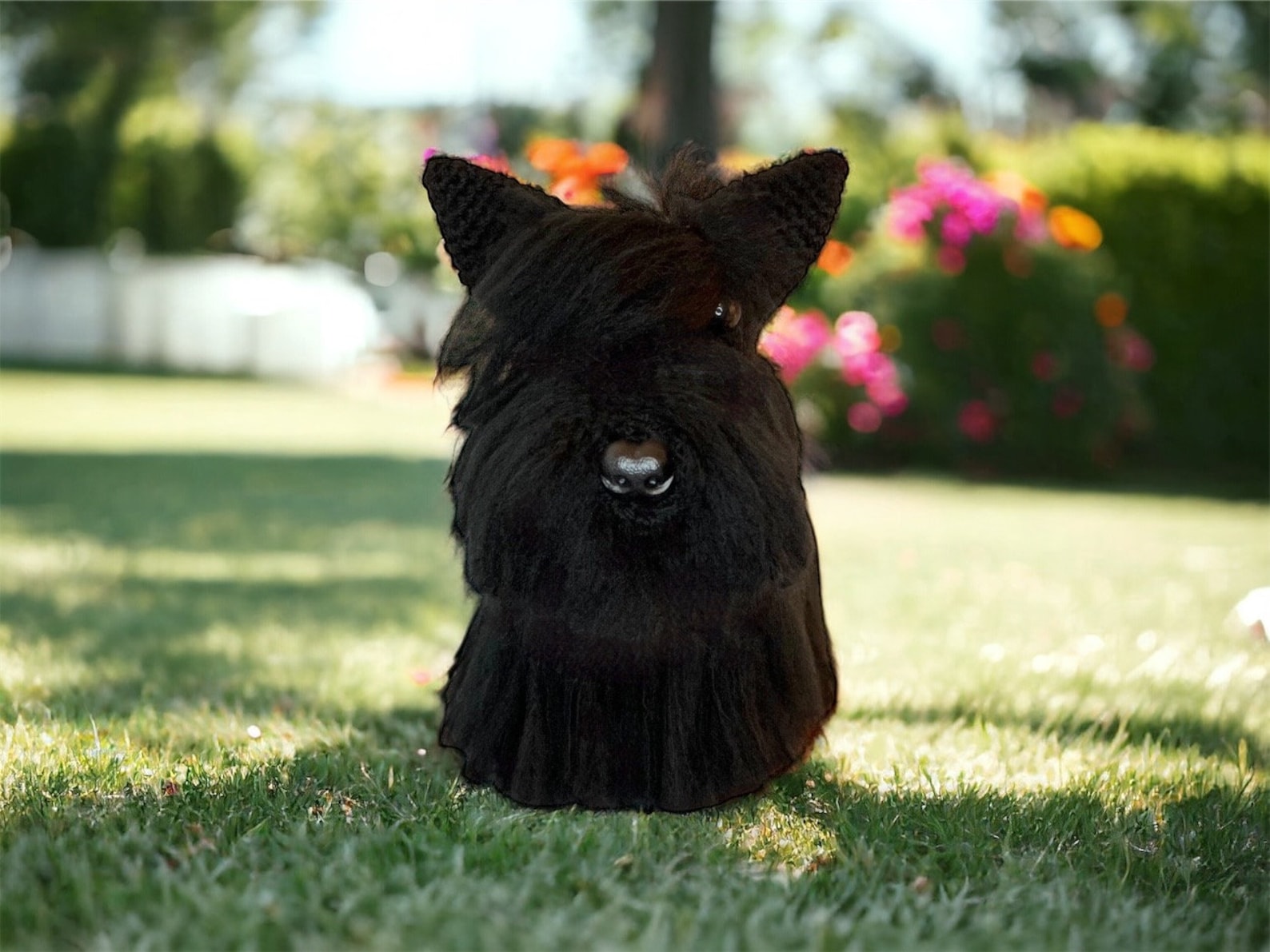 Scottish Terrier Crochet Pattern: Realistic Scottie Dog Amigurumi (PDF ...