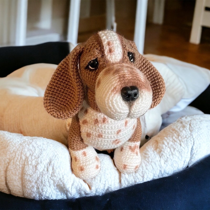Bassett Hound Crochet Pattern - Etsy