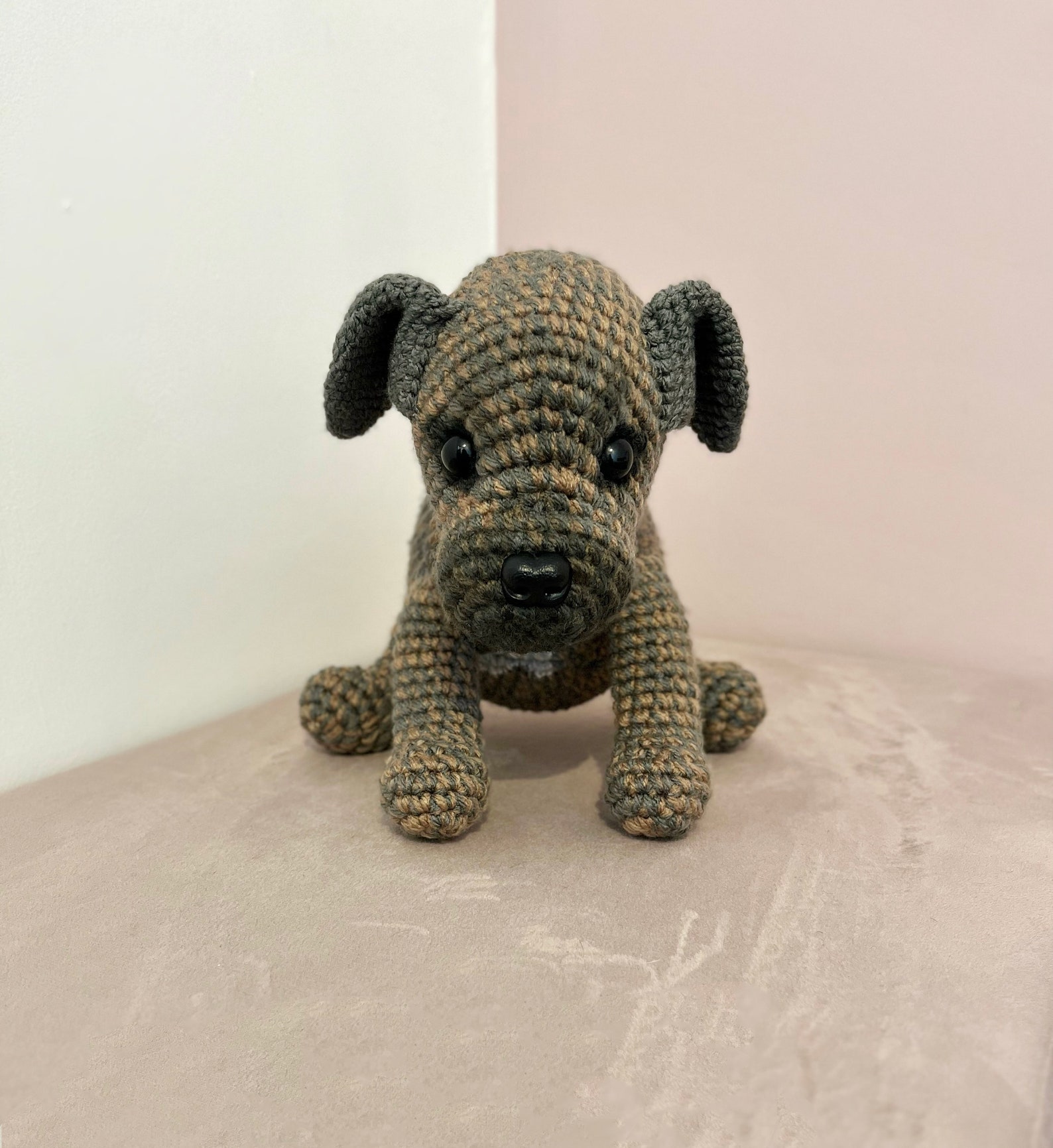 Staffordshire Bull Terrier Crochet Pattern. UK TERMINOLOGY. - Etsy