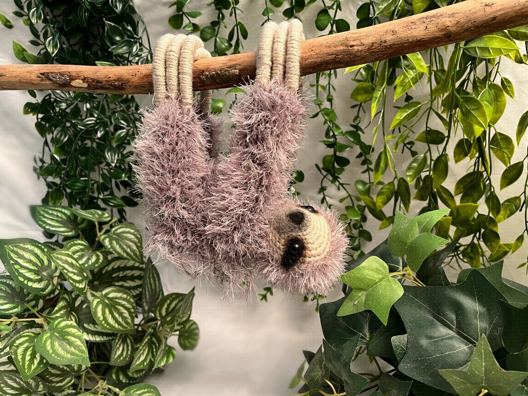 Sloth Crochet Pattern. PDF Tutorial. Crochet Sloth. Animal. Amigurumi ...