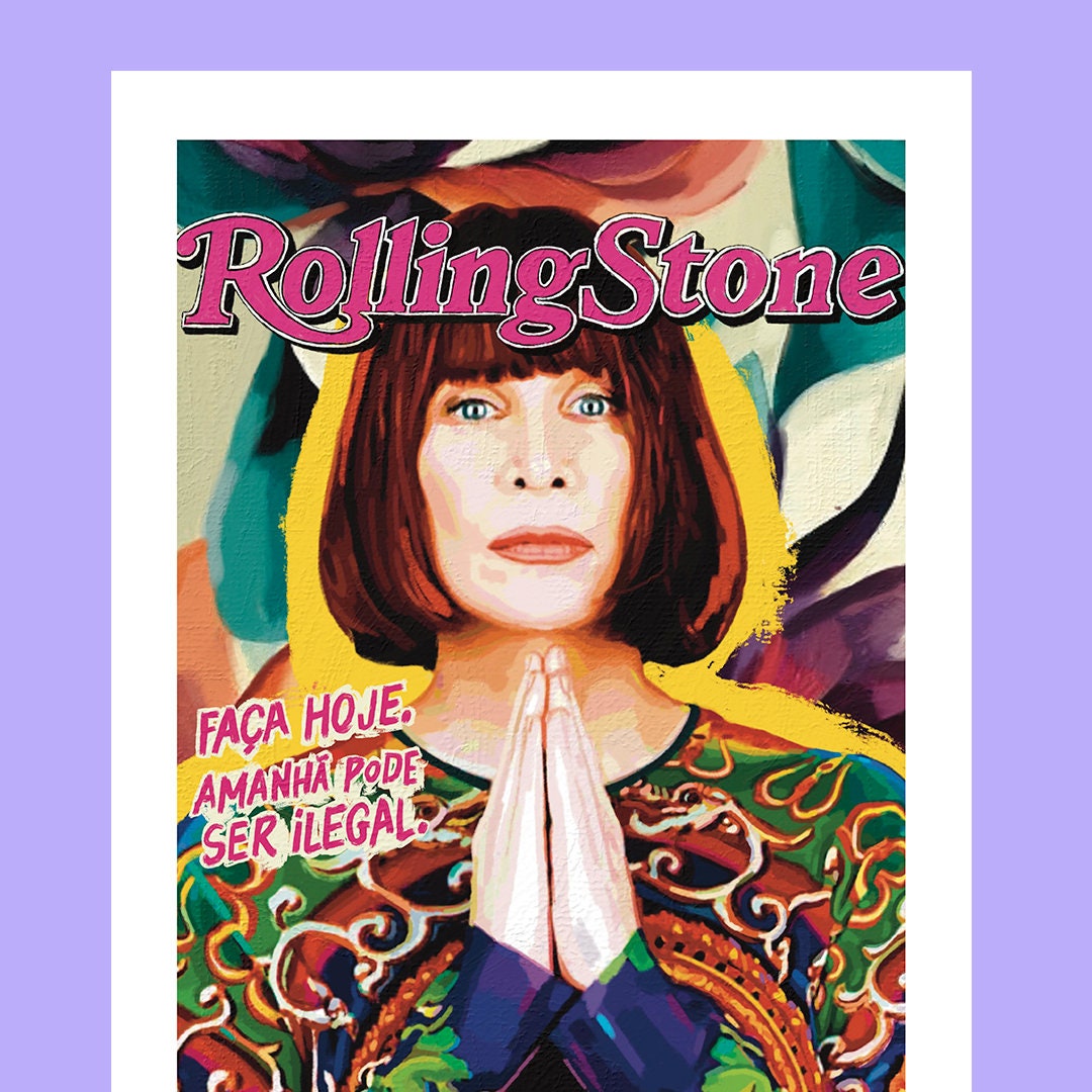 Rita Lee Illustration Print Iconic Print Wall Art Poster Gallery Wall ...