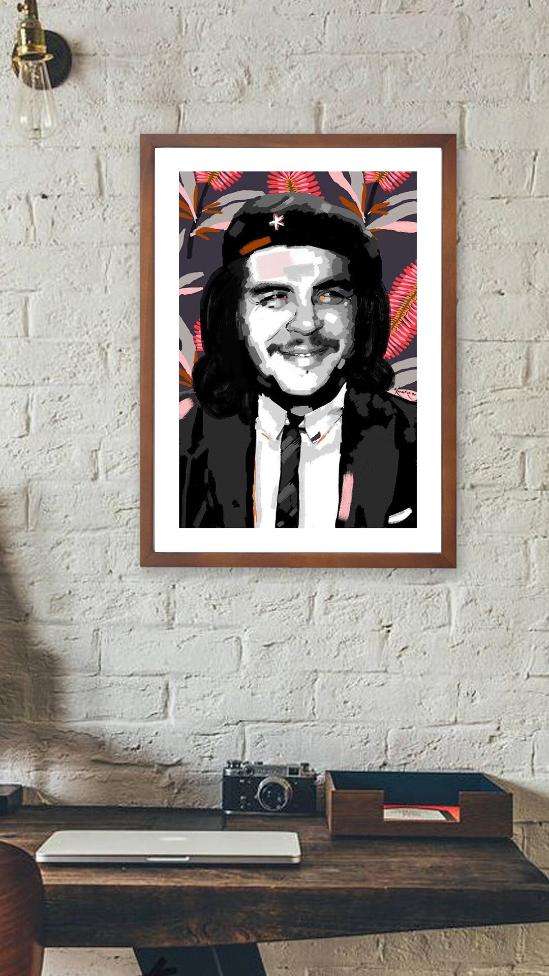 Che Guevara Illustration Poster Wall Art Printing Poster - Etsy