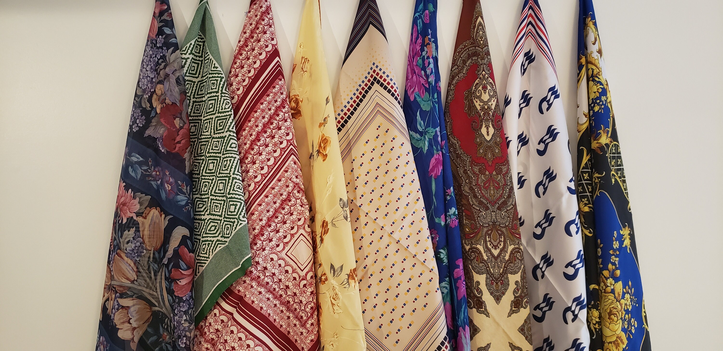 Traditional Scarves in Motif and Color - Etsy