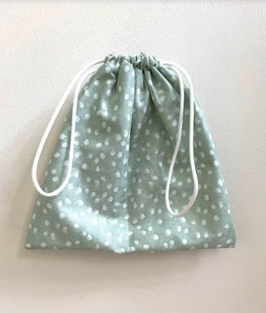 Green and White Polka Dot Gymnastics Grip Bag - Etsy