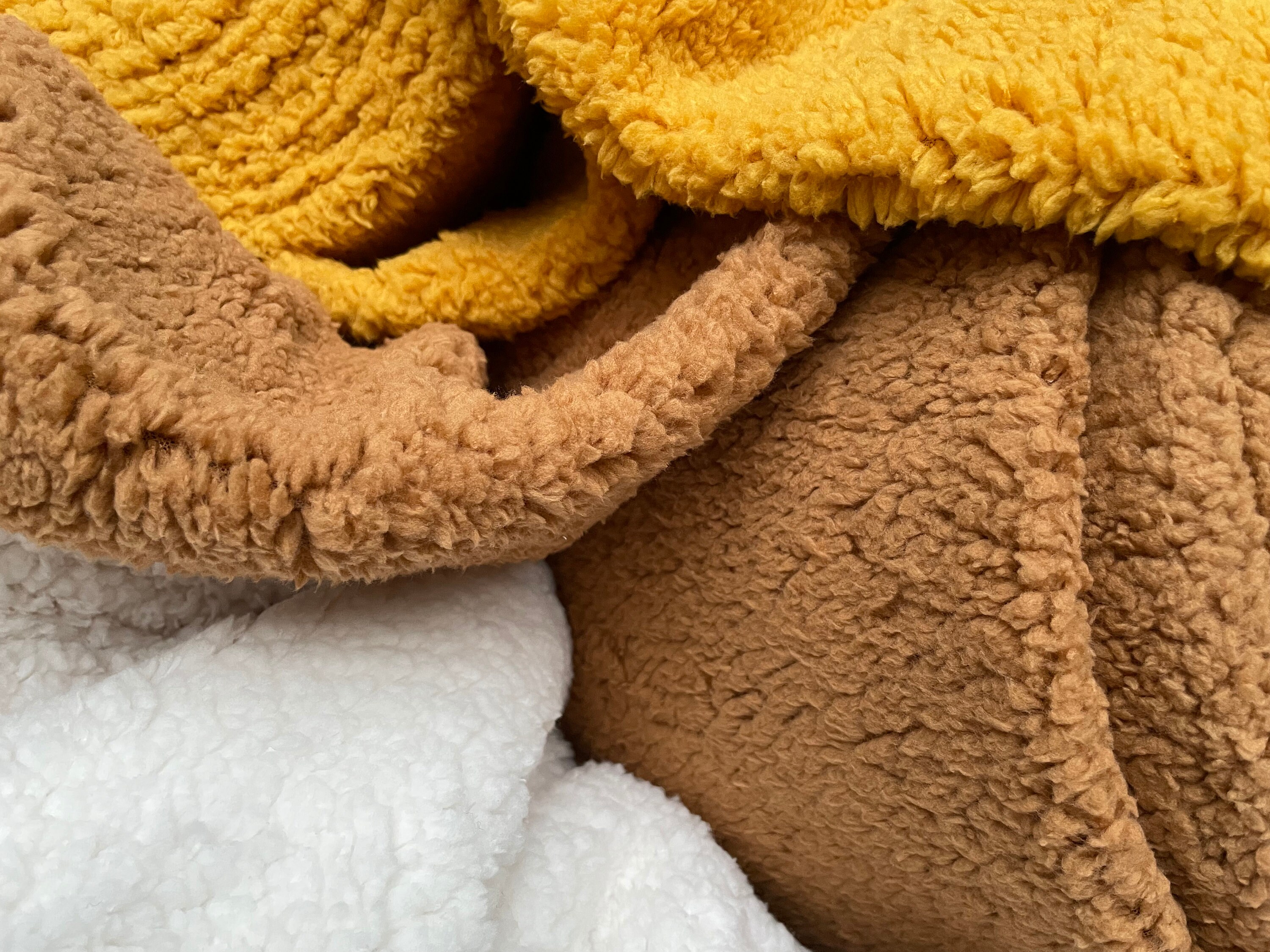 Sherpa Teddy Fur Fabric by Half Meter / Half Yard - Etsy Canada