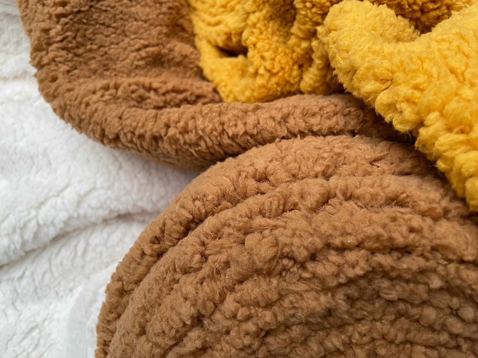 Sherpa Teddy Fur Fabric by Half Meter / Half Yard | Etsy