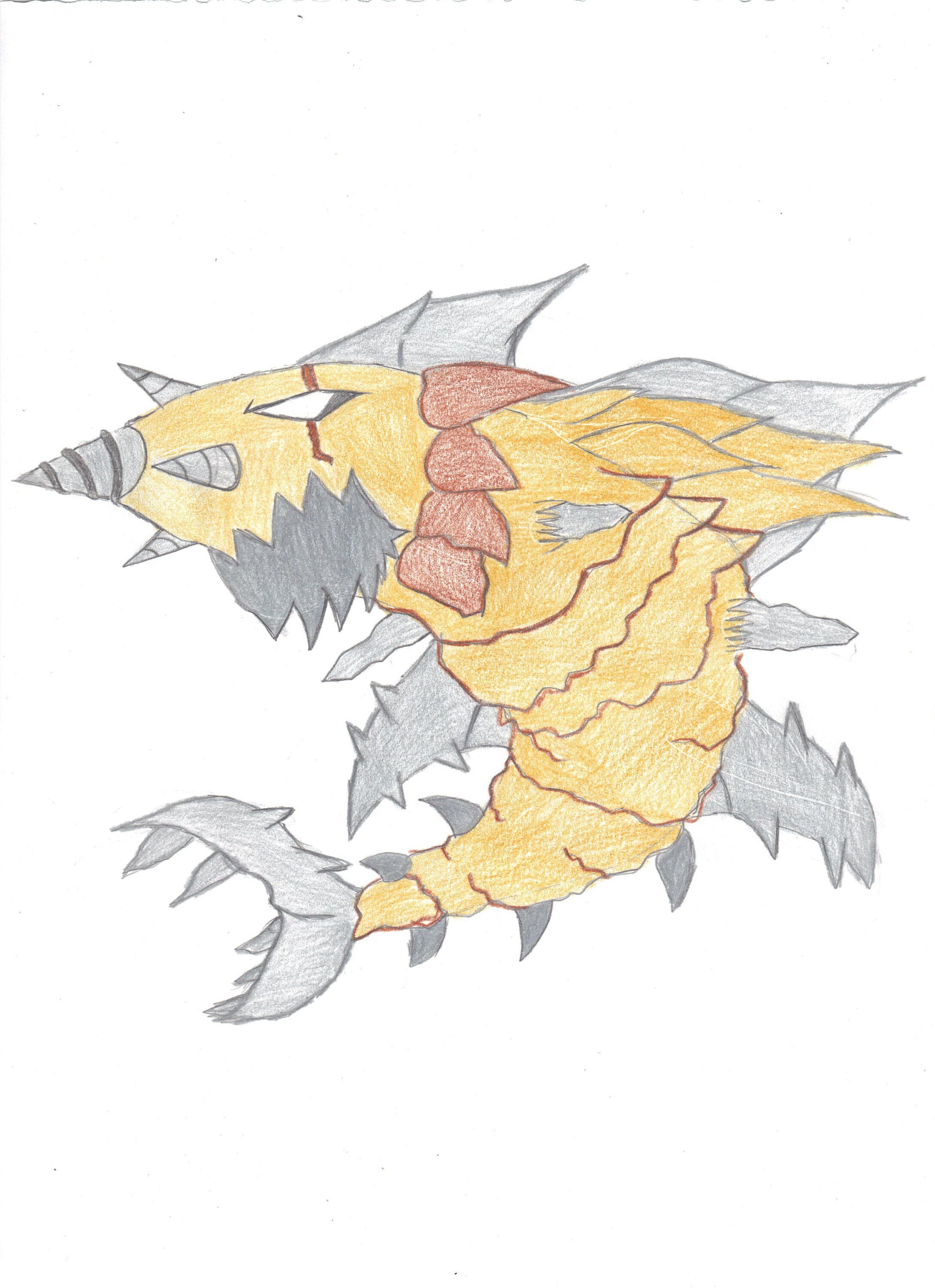 Custom Fakemon/Mega evolution/Pokefusion Art & Collectibles Drawing ...