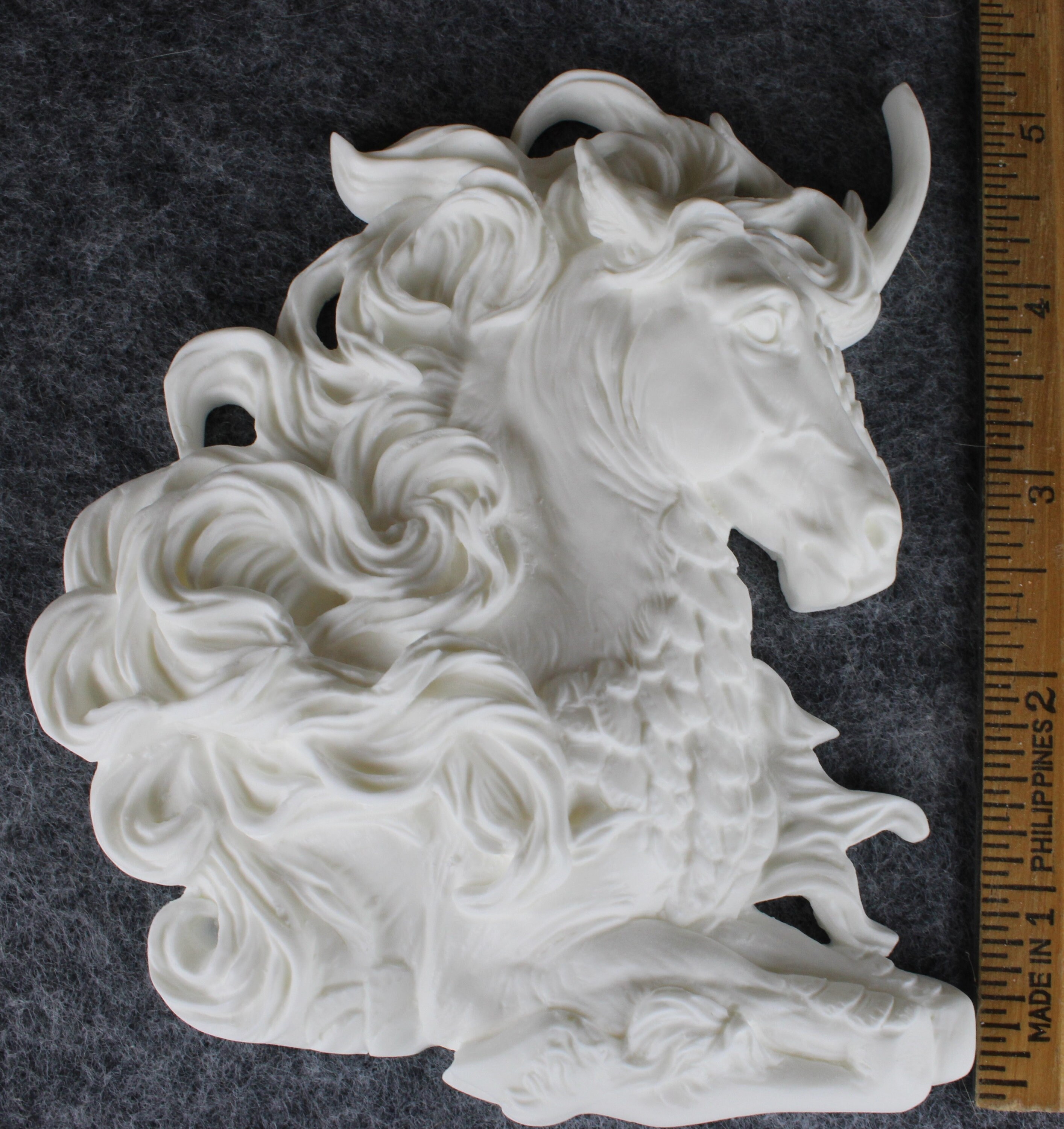Model Horse Resin Medallion Unpainted Eternal by Rayvin - Etsy