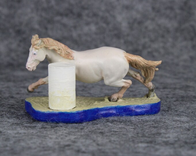 LSP Custom Micro Mini Model Horse - Maggie Bennett Pewter Maple Stirrup ...