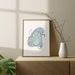 Lilo & Stitch - Stitch | One Line Cartoon Printable Art | Digital ...