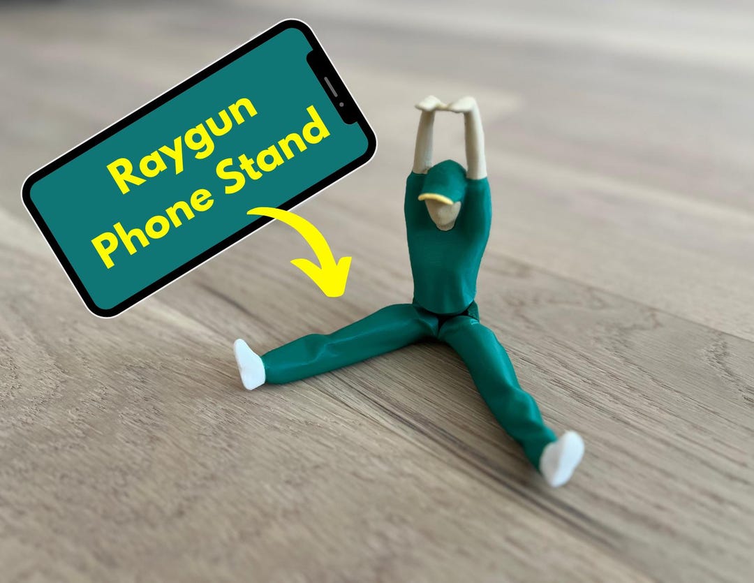 Raygun Olympic Breakdancer Phone Holder Stand | Iconic Funny Functional ...