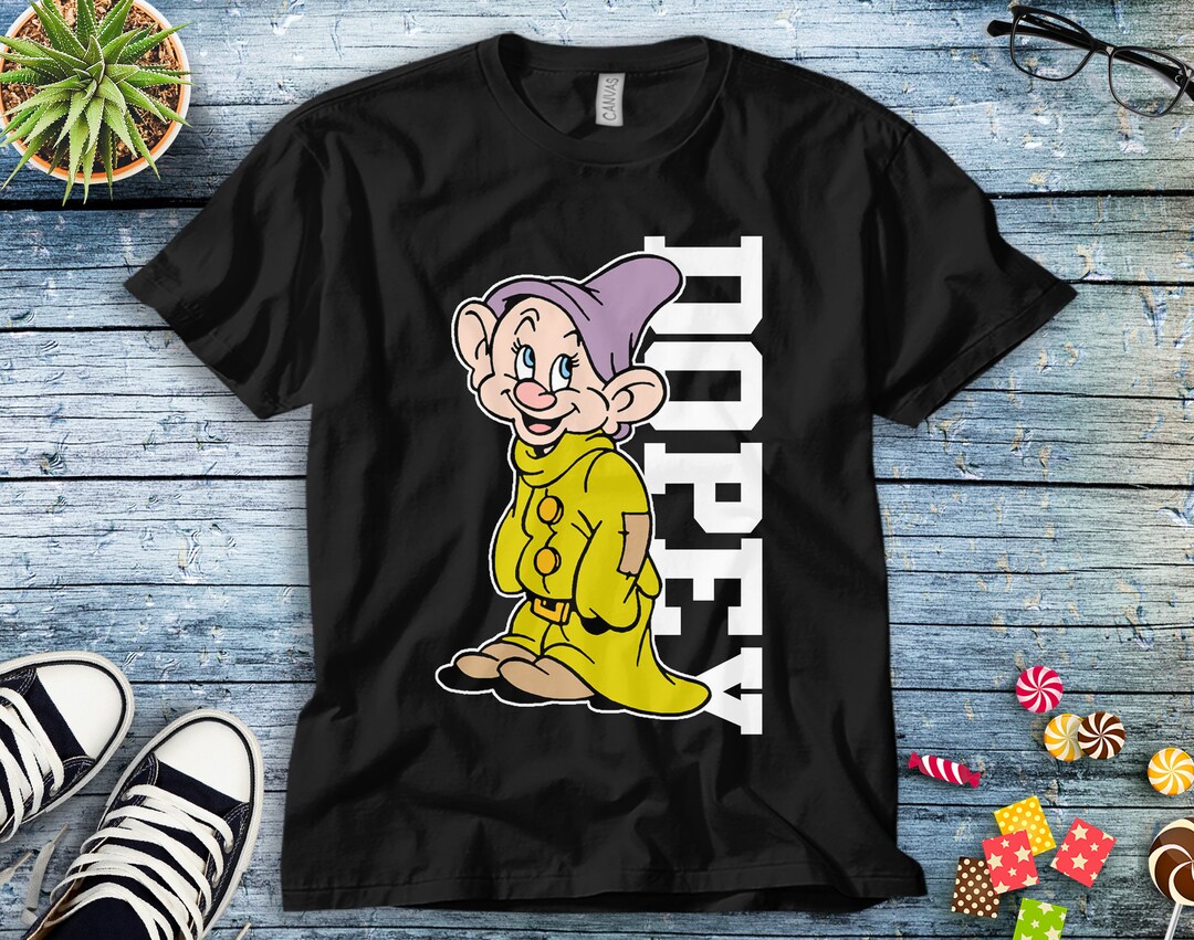 Disney Dopey Dwarf I'm Dopey Funny Face Hello People - Etsy Australia