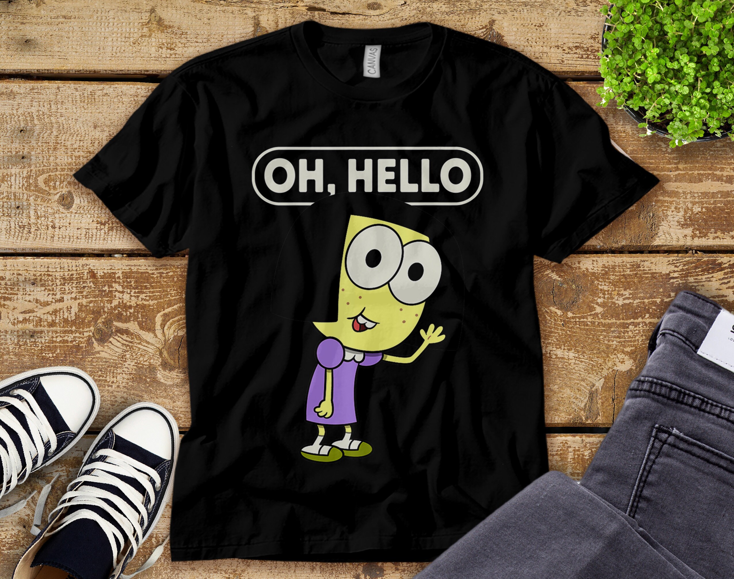 Disney Big City Greens Tilly Oh Hello Graphic Unisex Tee | Etsy