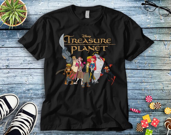 Disney Treasure Planet Logo and Characters T-shirt Unisex - Etsy